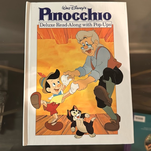 Disney | Accents | Walt Disneys Pinocchio Pop Up Read Along Book | Poshmark